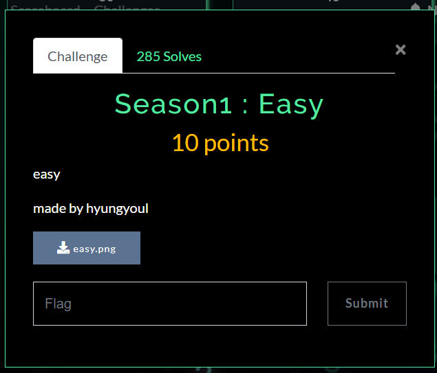 [워게임] H4CKING GAME - Digital Forensics, Easy 풀이