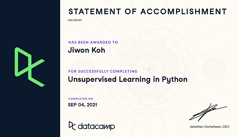 [WEEK2] Unsupervised Learning in Python