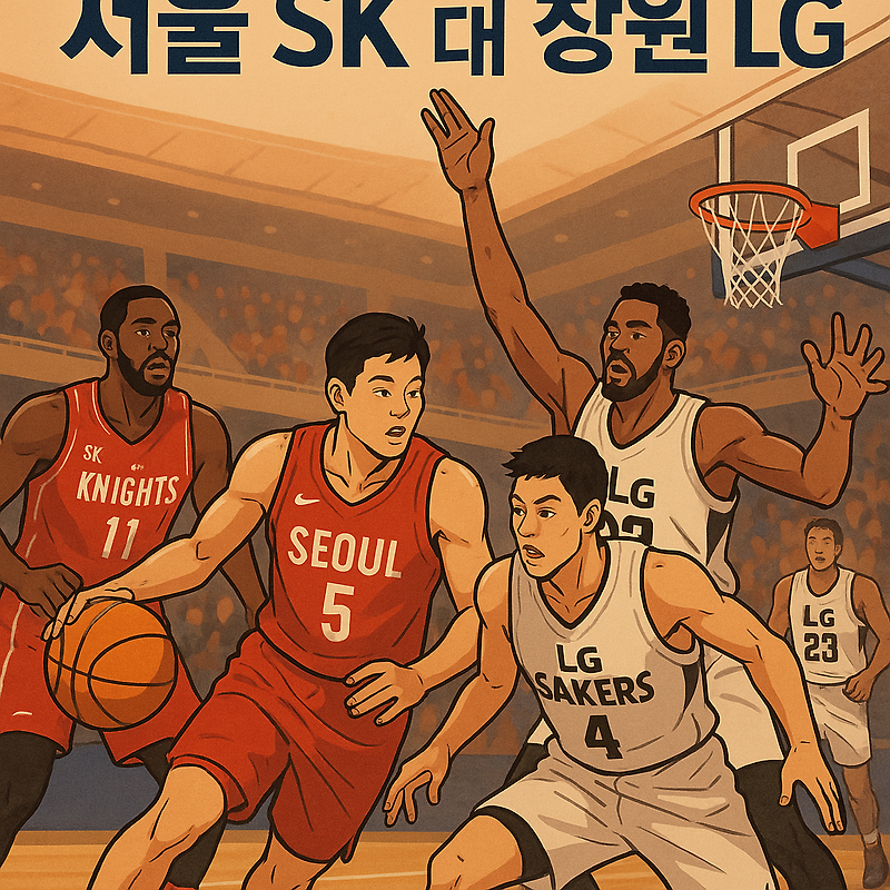 서울 SK vs 창원 LG, 승부를 가른 한 끗 차! KBL 명승부 총정리