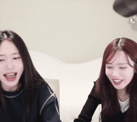 [러블리즈 움짤] 250218 지수와 지애의 두 번째 만남 in 치지직