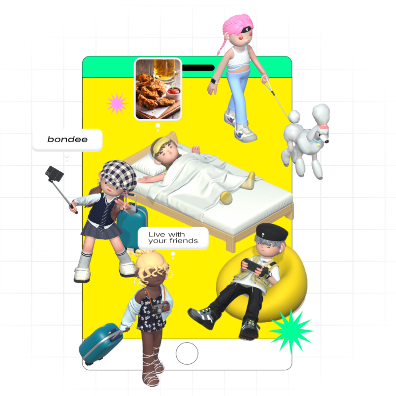 [2023][MZ세대][핫한SNS][Bondee][본디][메타버스]