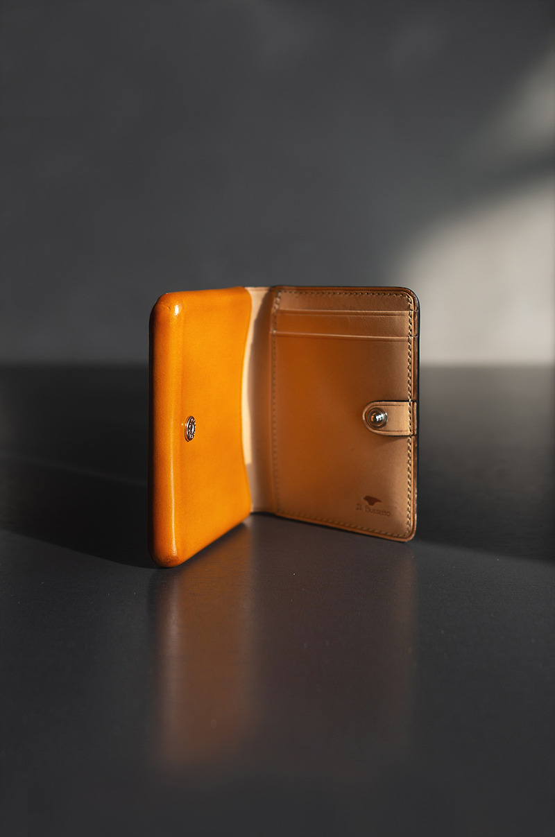 Il Bussetto 일부세토 _ Leather Nolo Wallet :: aipharos