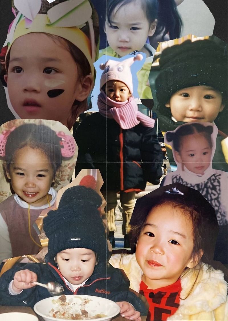 LESSERAFIM Chaewon 5 pics when she was child | KpopCelebs