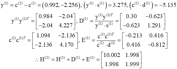 123_BFGS Method Example