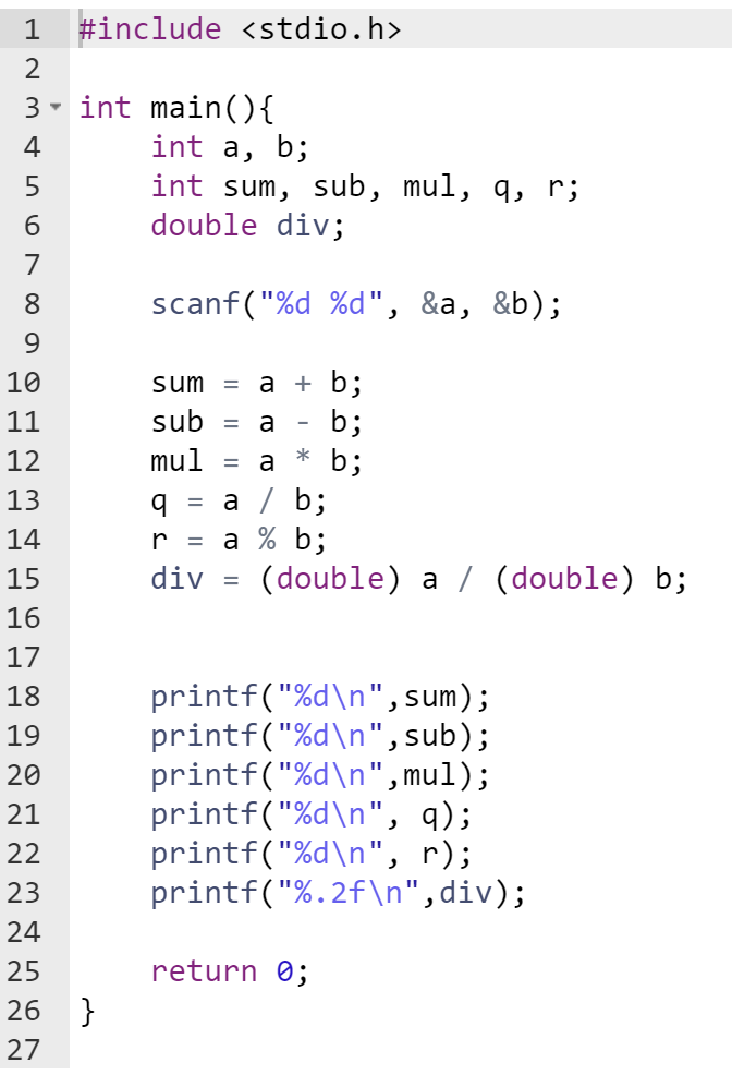 [CodeUp] C언어 기초 100제 (#1045~#1051)