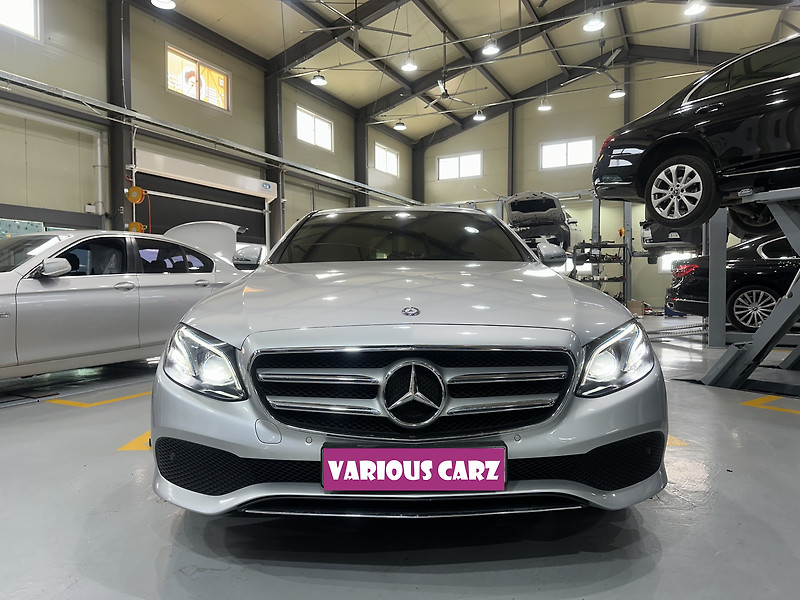 벤츠 W213 E220d 엔진경고등 엔진부조 EGR쿨러,흡기매니폴드 교체