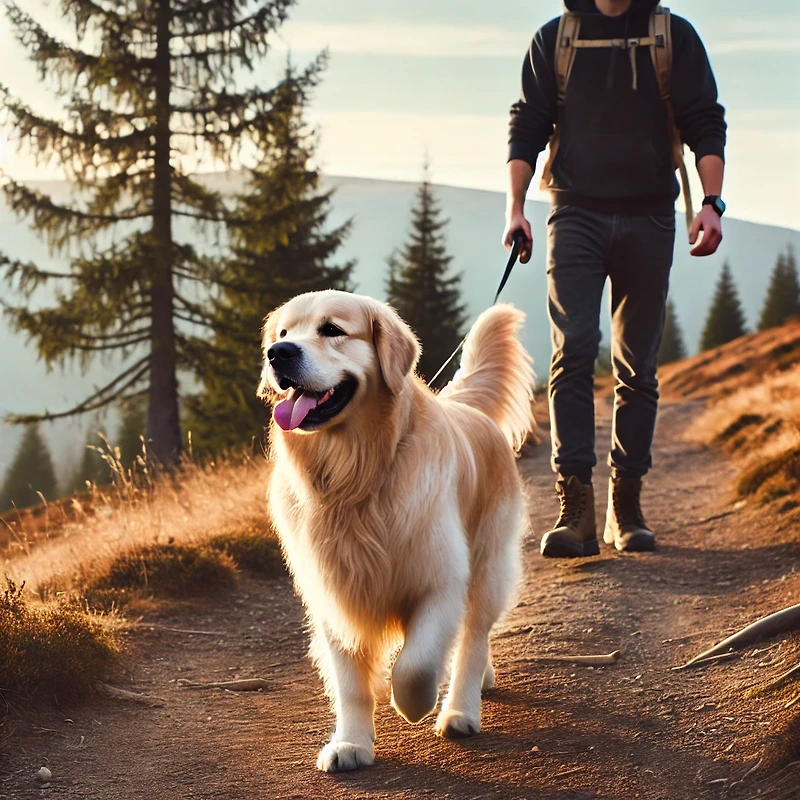 Short Hike with Your Large Dog Near Home: A Healthy Workout in Nature