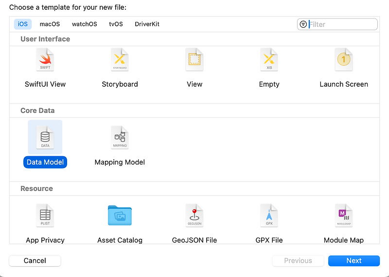devlog 01. SwiftUI에 CoreData 추가 — TIL