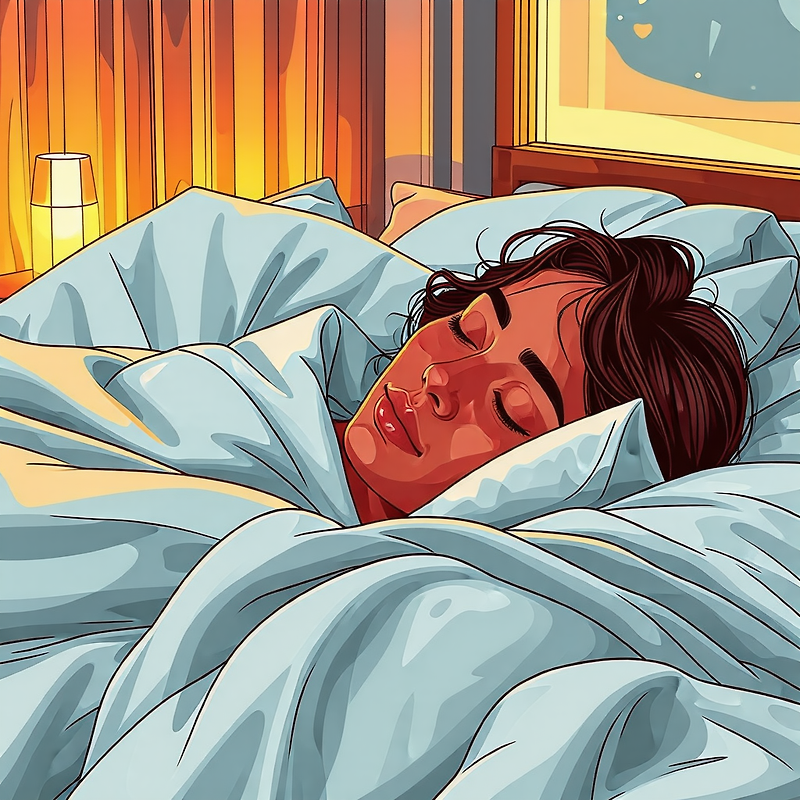 하루 종일 잠을 자는 이유와 위험성