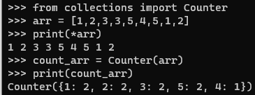 [python] Counter