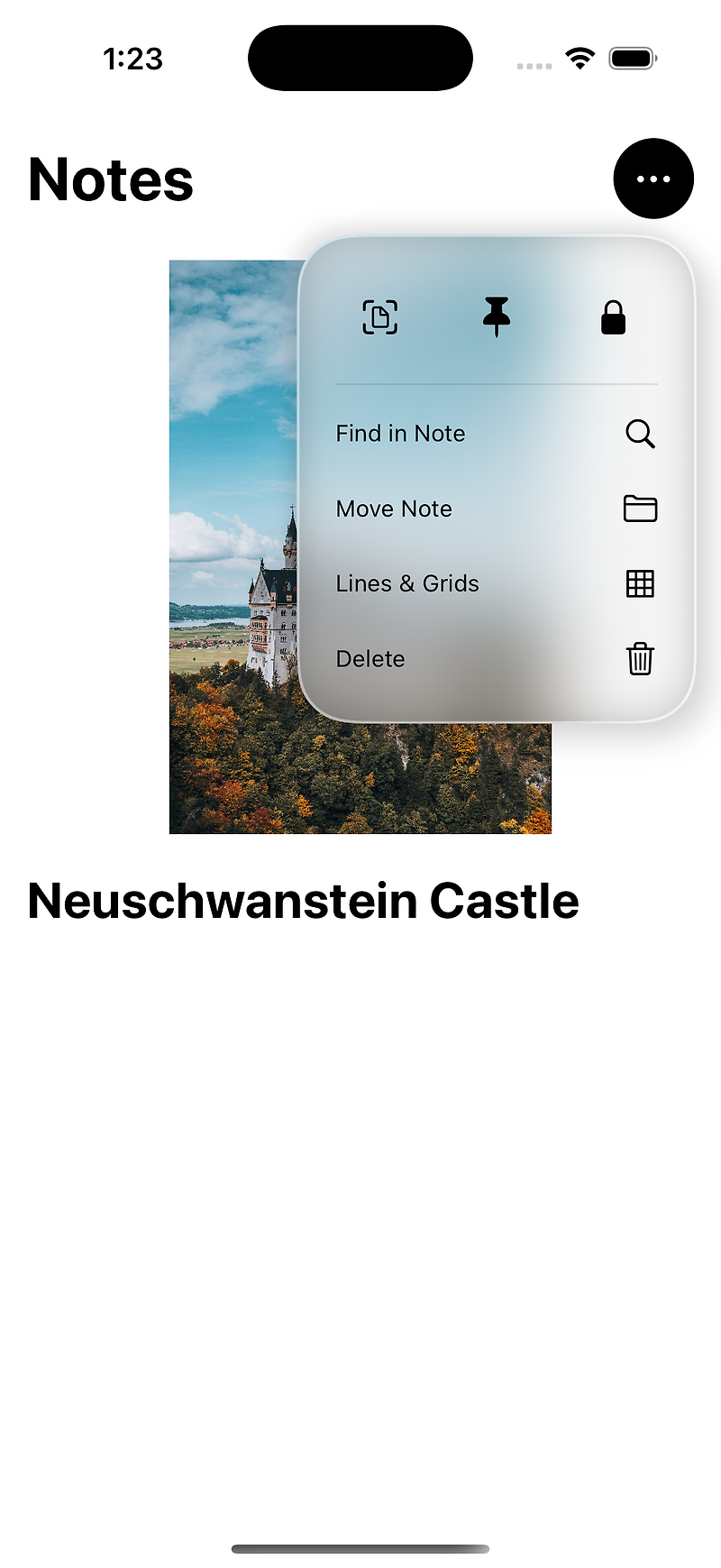 [iOS / SwiftUI] VisionOS Style Menu Bar