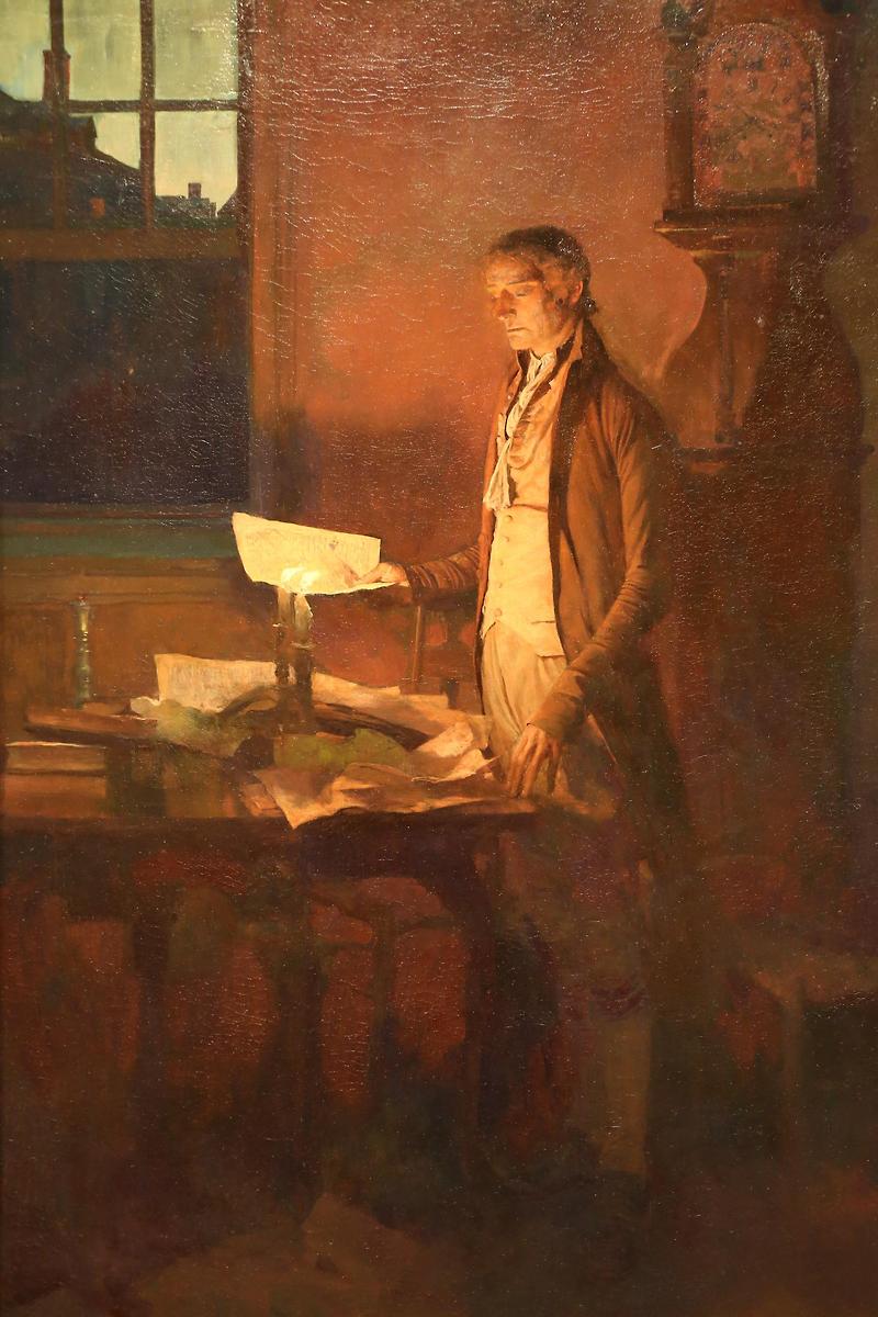 Thomas Jefferson Writing the Declaration of Independence