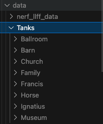 [NoPe-NeRF, CUDA 11.8] 코드 빌드 및 Tanks and Temples & NeRF LLFF 전체 데이터 셋 학습 Python 코드
