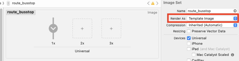 [iOS] 스토리보드(Storyboard)에서 ImageView Tint Color 적용하기