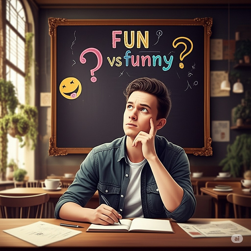 "Fun vs Funny: 재미와 유머, 그 차이와 올바른 사용법 5가지!" :: 오늘의 영어