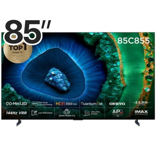 85인치 QD-Mini LED의 위엄! TCL 85C855 리뷰 – 대형 TV의 끝판왕