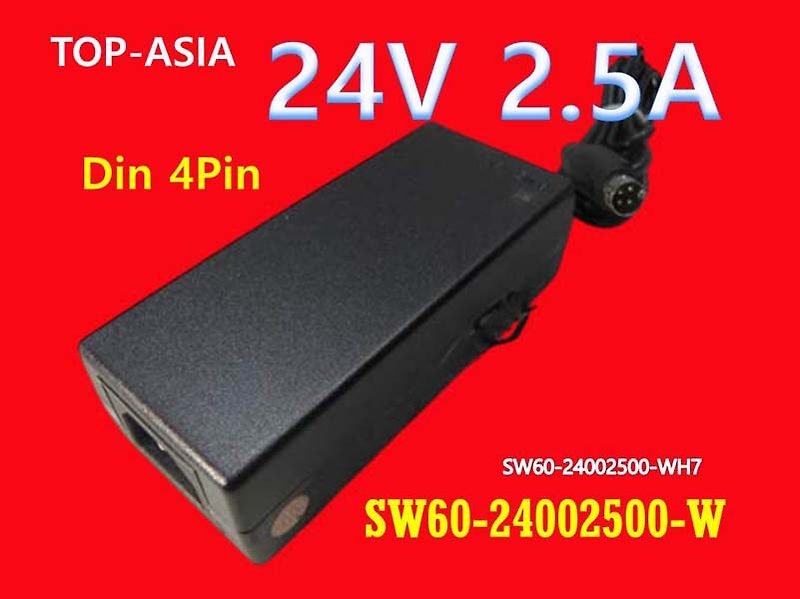 아답터 24V 2.5A Din 4Pin SW60-24002500-W MPOS-1401AE 전용 KIS-1401 KS4060 ...