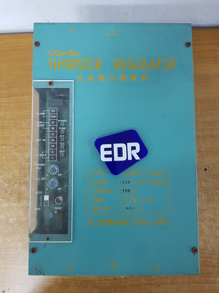 THYRISTOR REGULATOR YJ-SPC-3 / 전력 조정기 수리 / 파워 서플라이(SMPS) 수리 전문 기업 이디알(EDR)