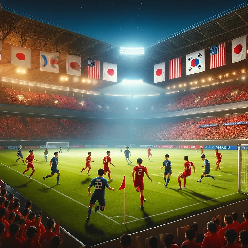 AFC U-23 아시안컵: 한국은 일본과의 B조 상위권, 올림픽 예선 진출을 주목합니다