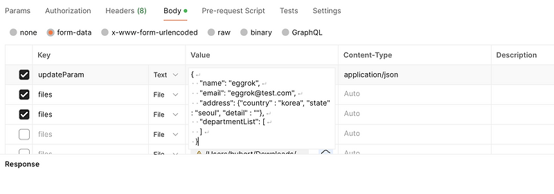 [springboot] org.springframework.web.HttpMediaTypeNotSupportedException: Content type ...