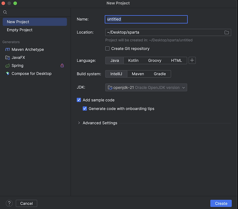 TIL : 2024/7/17 JAVA 시작하기