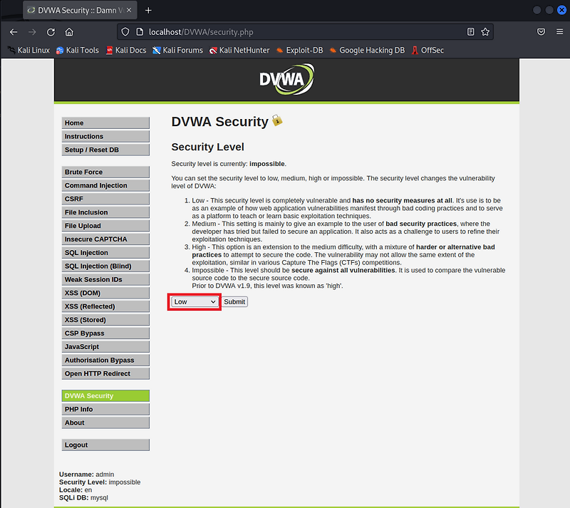 [웹 해킹] Blind SQL Injection / DVWA SQL Injection(Blind) 실습 / 대응 방안 ...