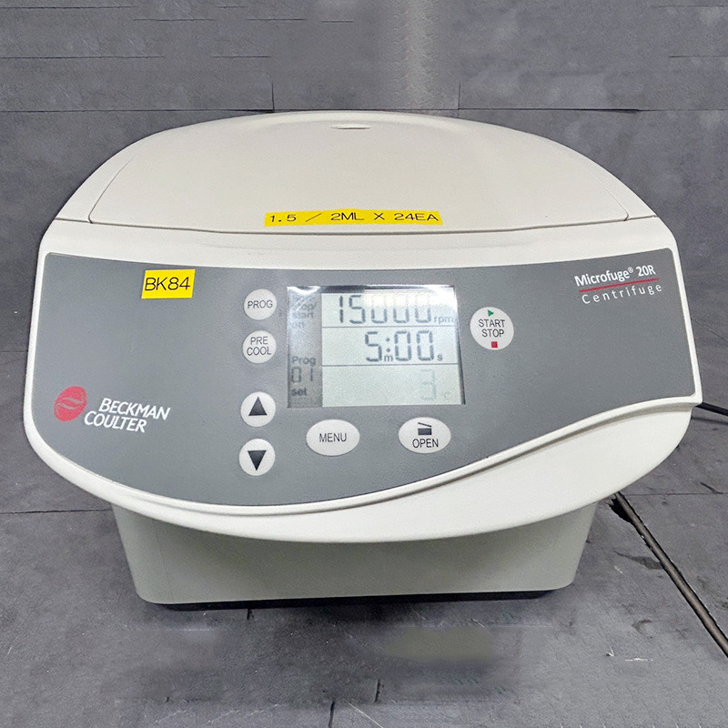 Beckman Microfuge 20R Centrifuge B31607 고속 냉장 마이크로 원심분리기 1.5/2ml X 24 ea (BK84)