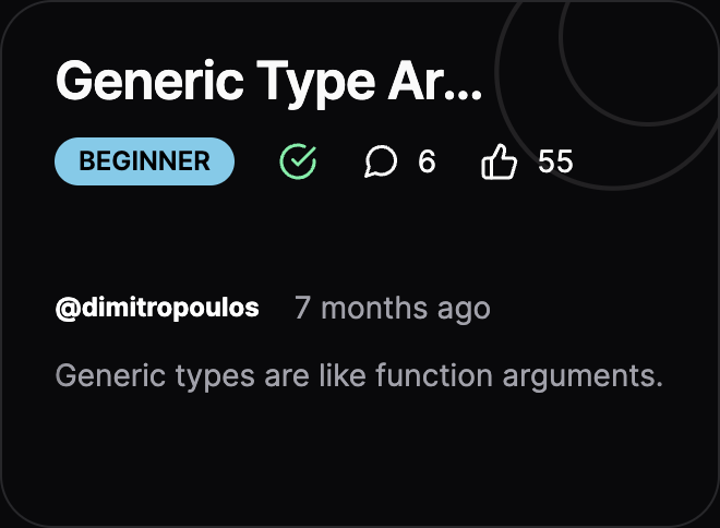 Typehero Challenge BEGINNER Generic Function Arguments — 부자가 되고 싶은 개발자