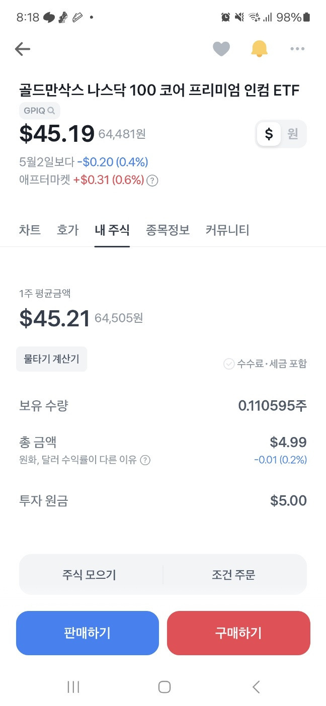 [ 평생연금배당 실천하기 ] 142 GPIQ ETF 소개 (월배당 및 성장성, 두 마리 토끼를 잡을 수 있을까! 자산 배분과 수익률 안정성 지켜봅시다!)