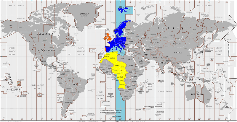 세계 시간 기준인 GMT, UTC 를 알아보자. (feat. 서머타임)