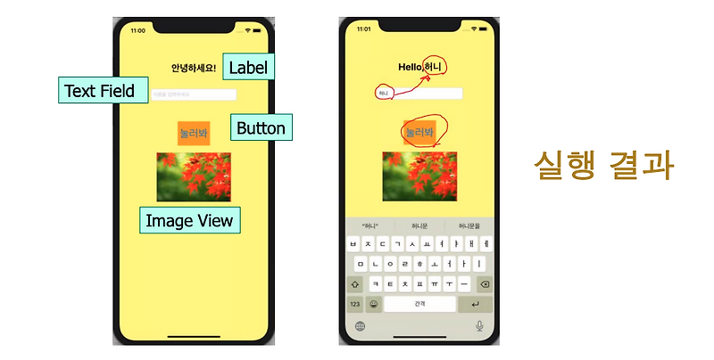 [IOS 기초] 7주 Xcode로 간단한 앱 개발