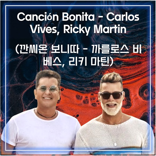 Canción Bonita - Carlos Vives, Ricky Martin 가사 해석 리뷰