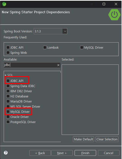 Spring boot [ DB 연결하기 ]
