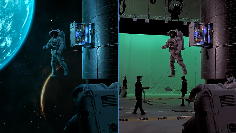 [M83스튜디오] VFX학원 누크 포트폴리오｜컴포지터, ROTO, Chromakey, Green screen, compositing