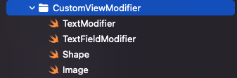SwiftUI 공통 스타일 주기 Custom View Modifier