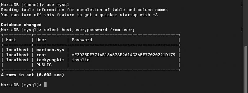 애플 실리콘 맥북에 MariaDB 설치하기 — Danielkim_dev