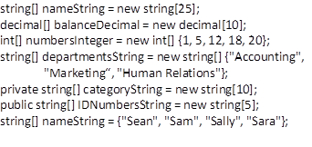 Week 2-1: Arrays, Structures & Enums (2021-09-15)