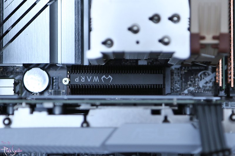 마이크로닉스 WARP SHIELD H 히트싱크 - 기왕 SSD 산거 방열판도 달아주자~