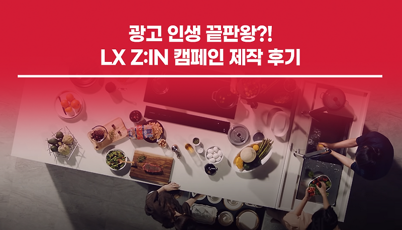 광고 인생 끝판왕?! LX Z:IN 캠페인 제작 후기 HSAD 공식 블로그 HSADzine