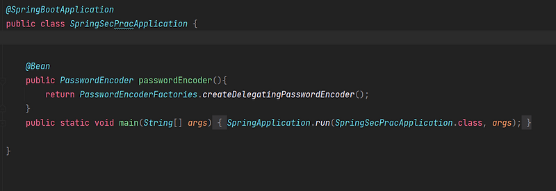 SpringSecurity [PasswordEncoder]