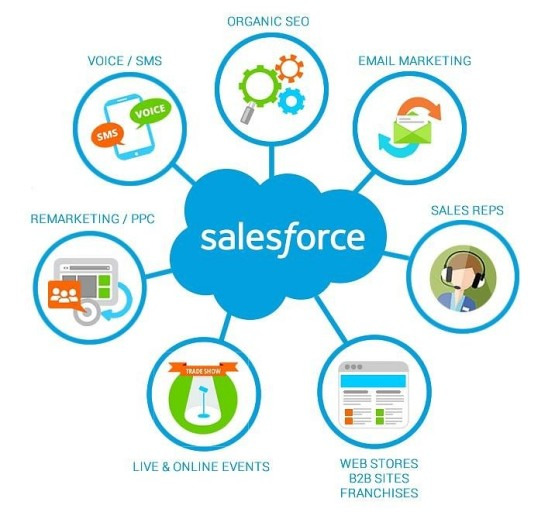 Microsoft,Salesforce