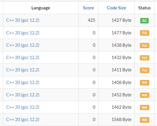 AtCoder Beginner Contest 344 A - F