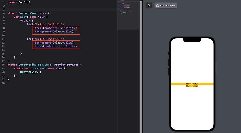 SwiftUI Modifier와 Custom Modifier