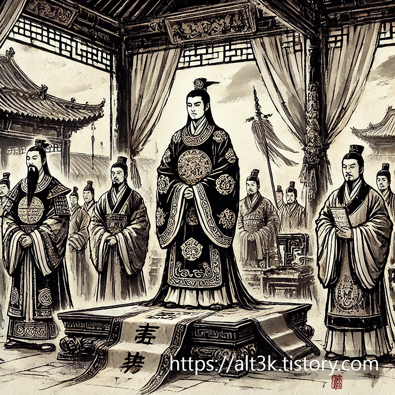 [221년] 촉 건국 (蜀漢建國) : Founding of Shu Han