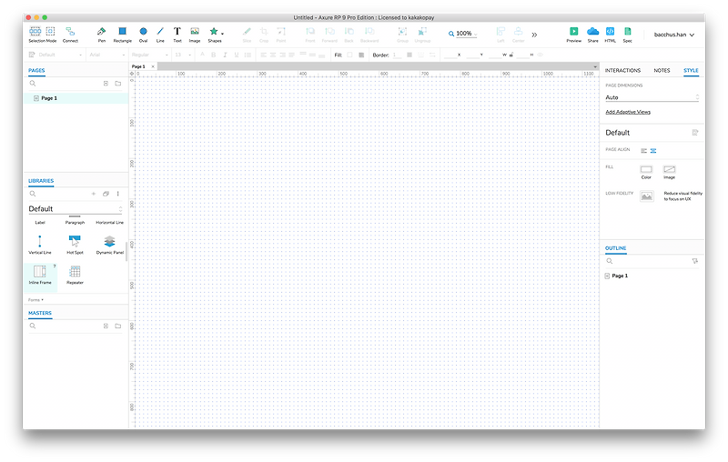 액슈어(Axure) 따라하기 - Embedding Media (1) :: 앵그리 비버's IT를 부탁해
