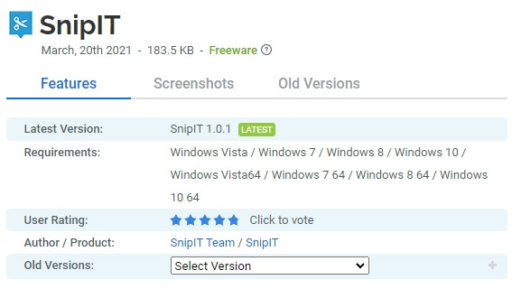SnipIT 무료 다운로드