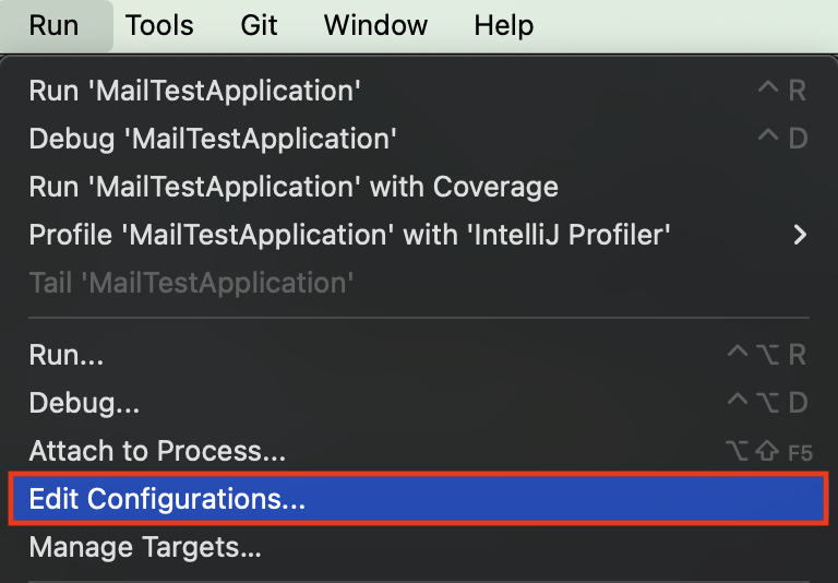 [intellij] VM options, Program arguments 입력하기
