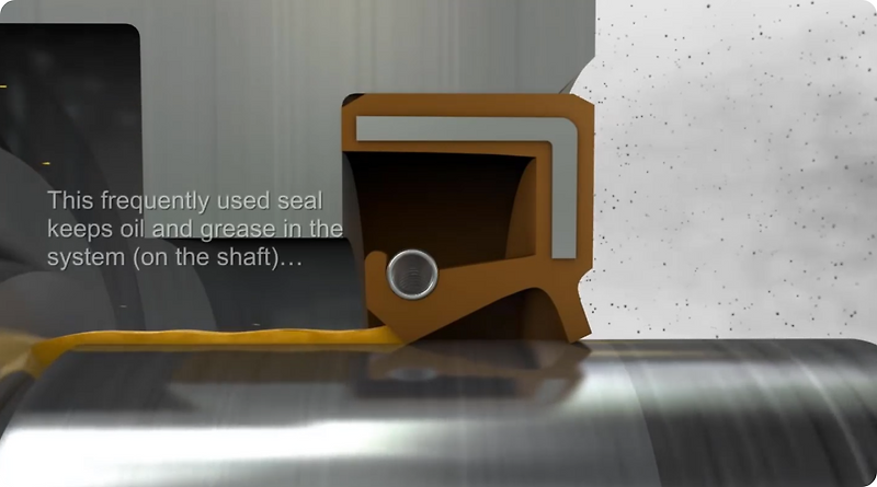 오일실(Oil seal)의 KS규격 적용 방법