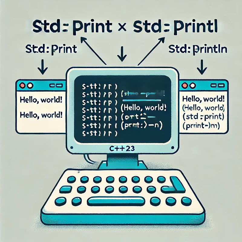 [C++23 새기능 소개] std::print와 std::println 함수