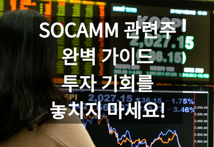 SOCAMM 관련주 완벽 가이드: 투자 기회를 놓치지 마세요!